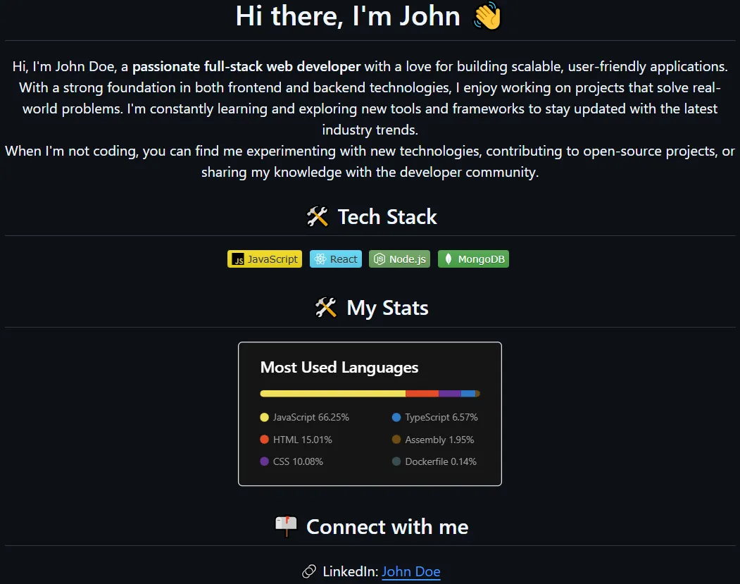 RepoLaunch - GitHub README Generator